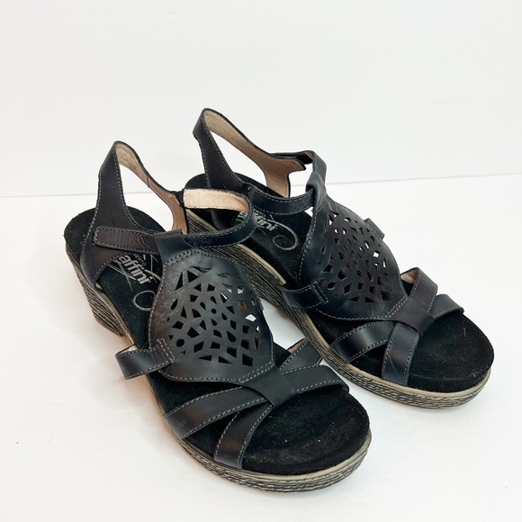 Umberto Raffini | Shoes | Umbertp Raffini Orchid Laser Cut Out Black ...